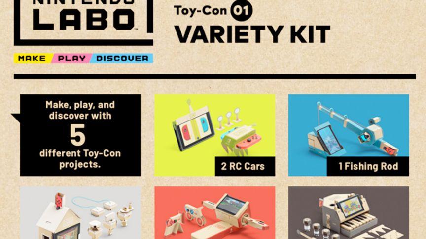 从没见过这种操作!任天堂Switch公布新玩法“Labo”