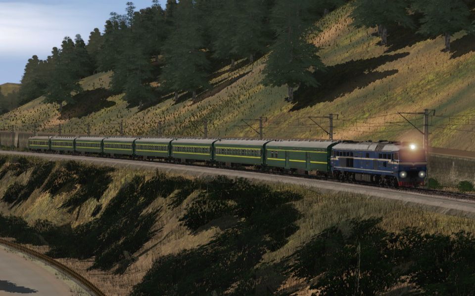 【实况模拟列车2019】进站跑慢等1分钟