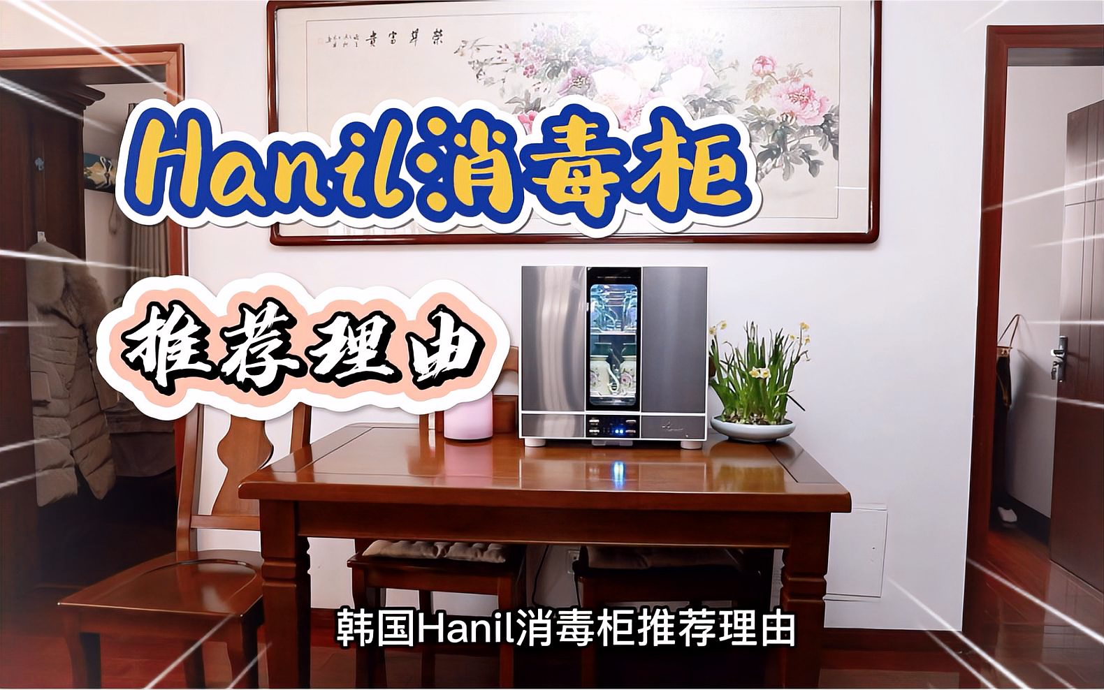家用餐具消毒推荐韩国Hanil紫外线消毒柜!安全放心!