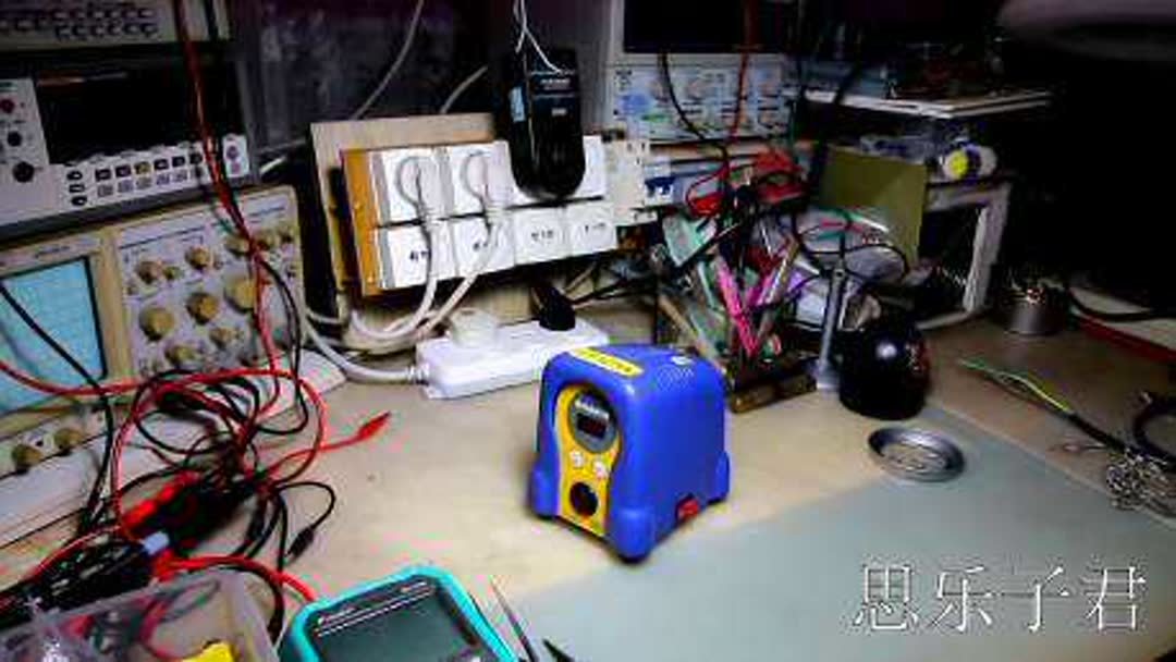 二手剪线白光FX-888D焊台测试(一)