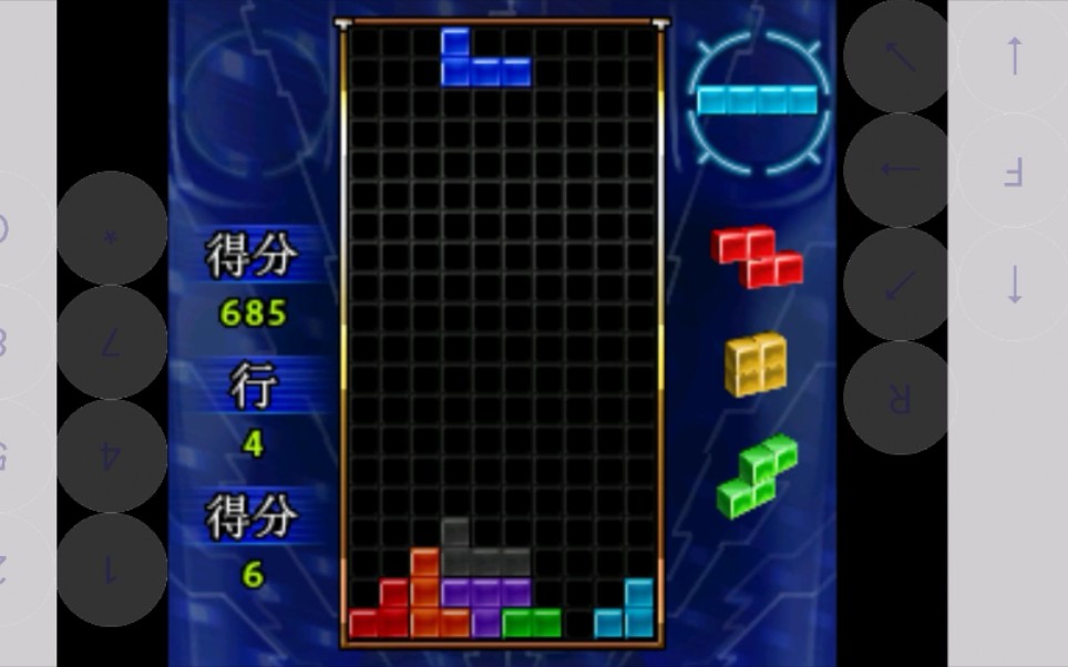 安卓塞班模拟器,N-Gage2游戏《俄罗斯方块》试玩,屏幕方向和声音有...