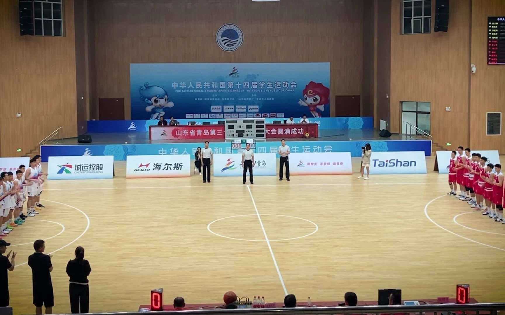 【第十四届学运会男子篮球】燃爆的精彩瞬间(中学组)!