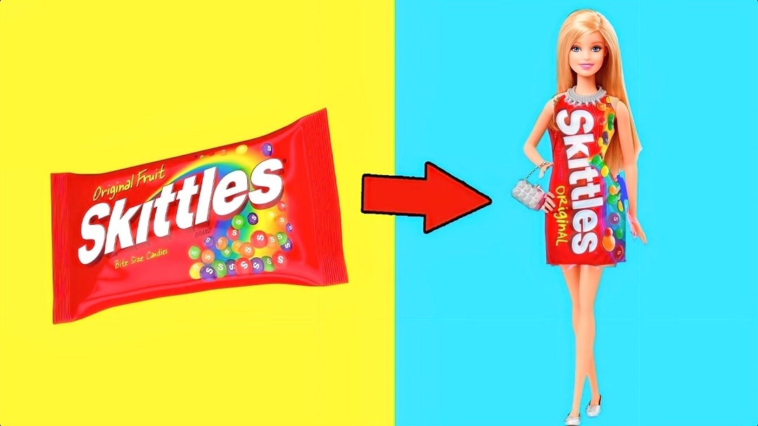 DIY芭比娃娃:制作芭比娃娃简单的无缝衣服,为孩子们创造乐趣