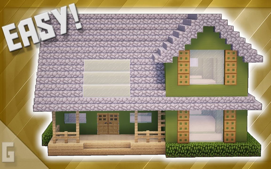 【建筑教程】教你建造一个大型郊区别墅#18