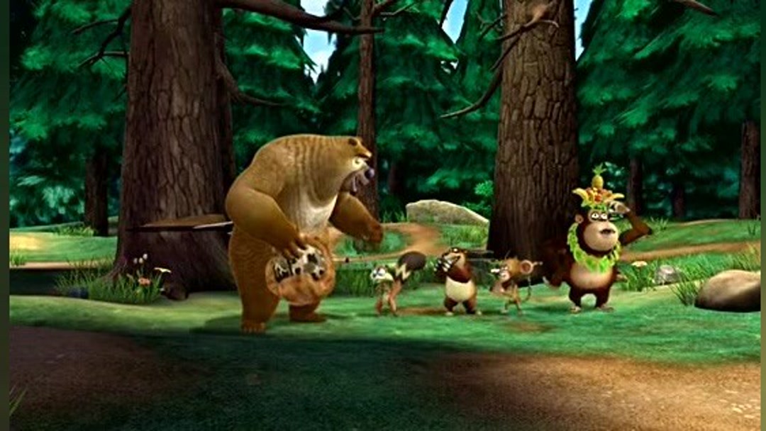 真不愧是熊二,真是太厉害了～熊出没之丛林总动员