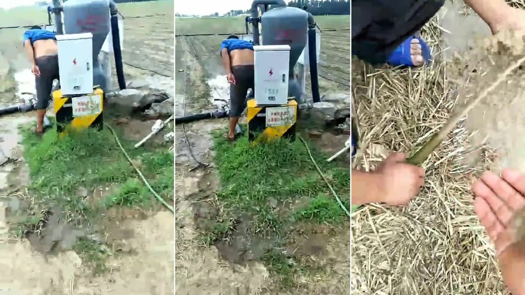 滴灌用泥沙过滤器,效果就是这么好