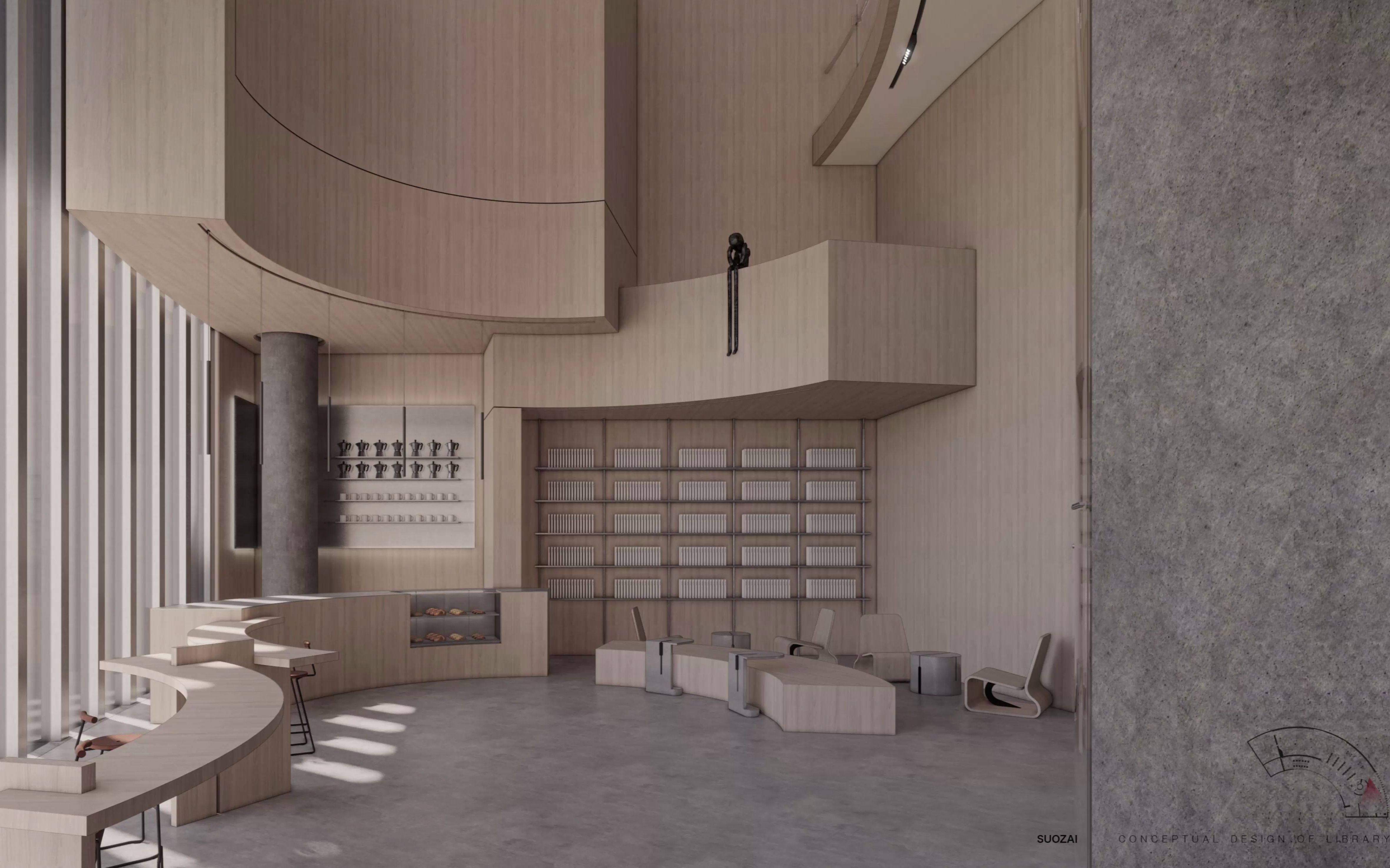 / 优秀室内设计作品集 | 所载 - 水击拍浪,韵律线条回荡绕余音 | 源里源外...