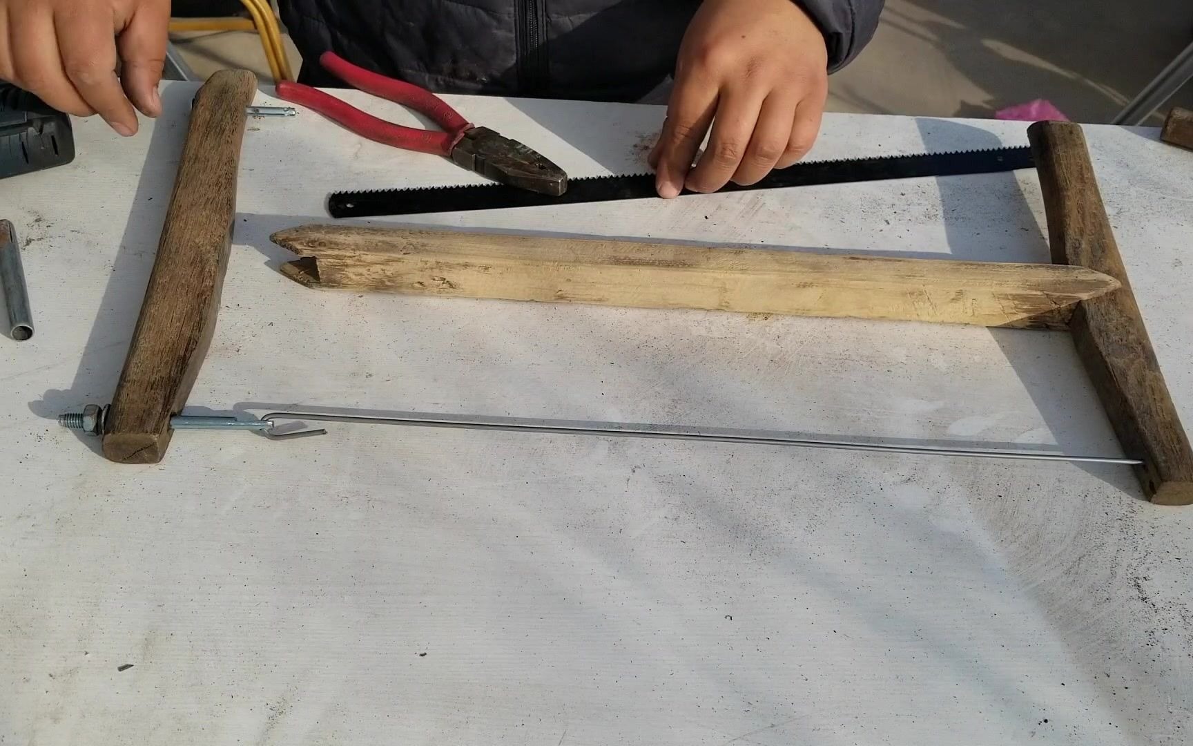 简单修复传统木工锯子