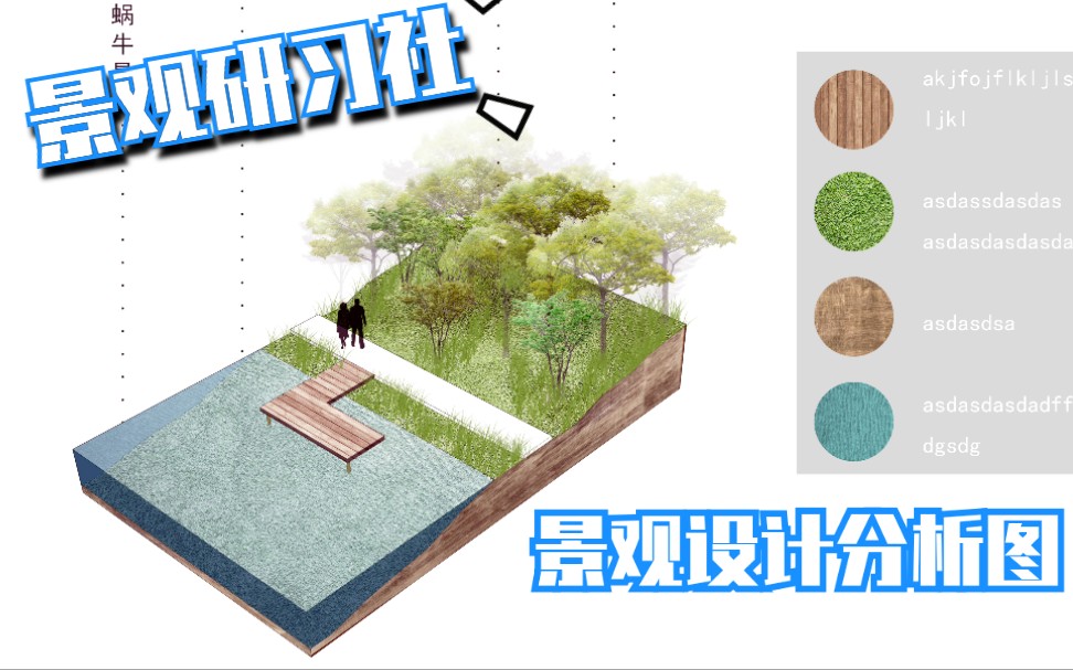 很实用的景观设计分析图