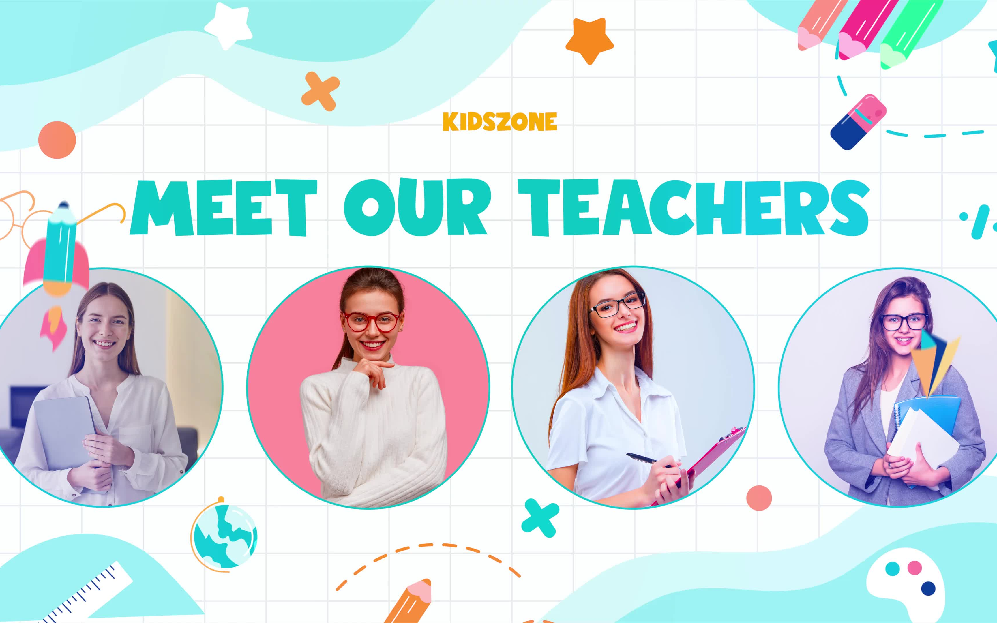 AE模板-校园生活视频介绍夏令营活动介绍视频儿童活动视频学校师资...