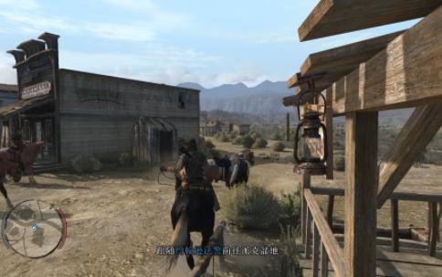Switch版荒野大镖客画面不错