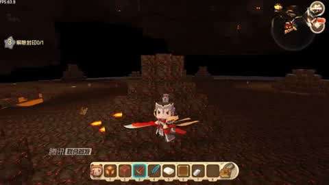 迷你世界:最新版武器“斩魔刀”一下就能够秒杀远古黑龙