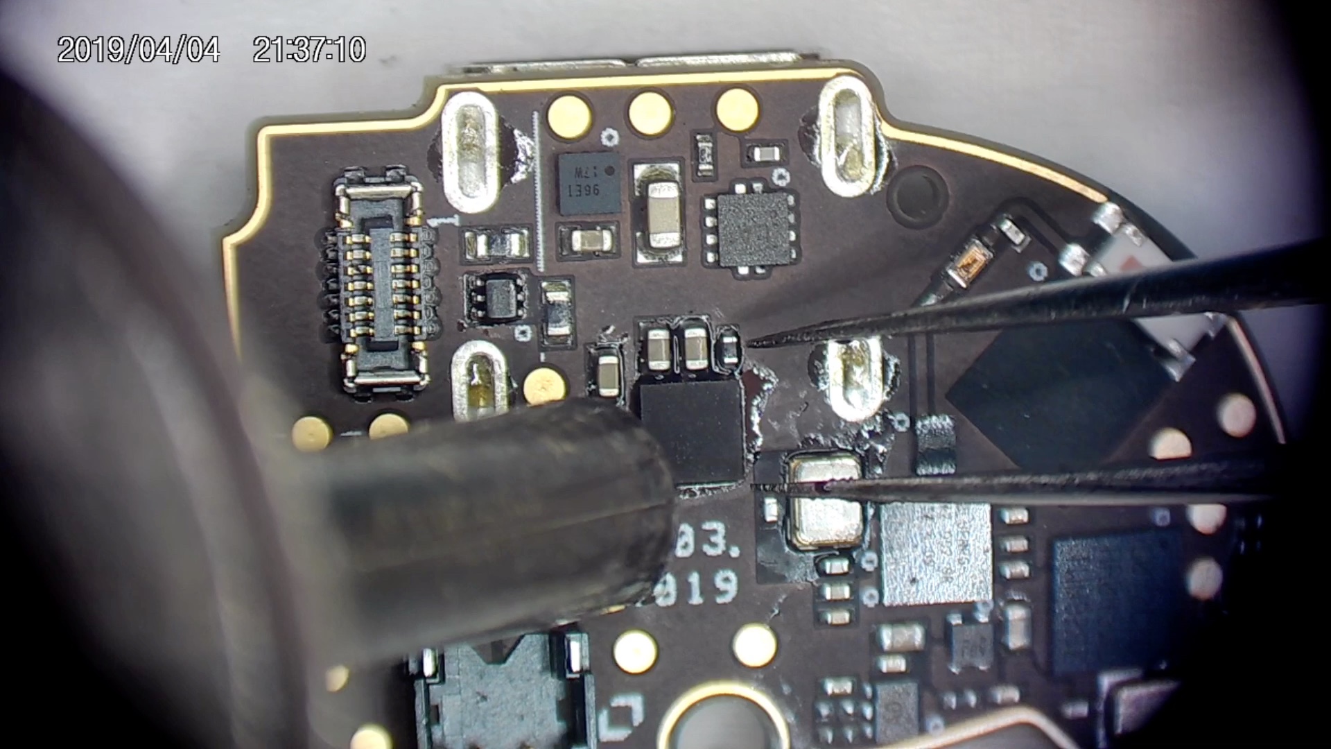 ga芯片手工焊接,精密主板手工拆焊芯片,快速方法