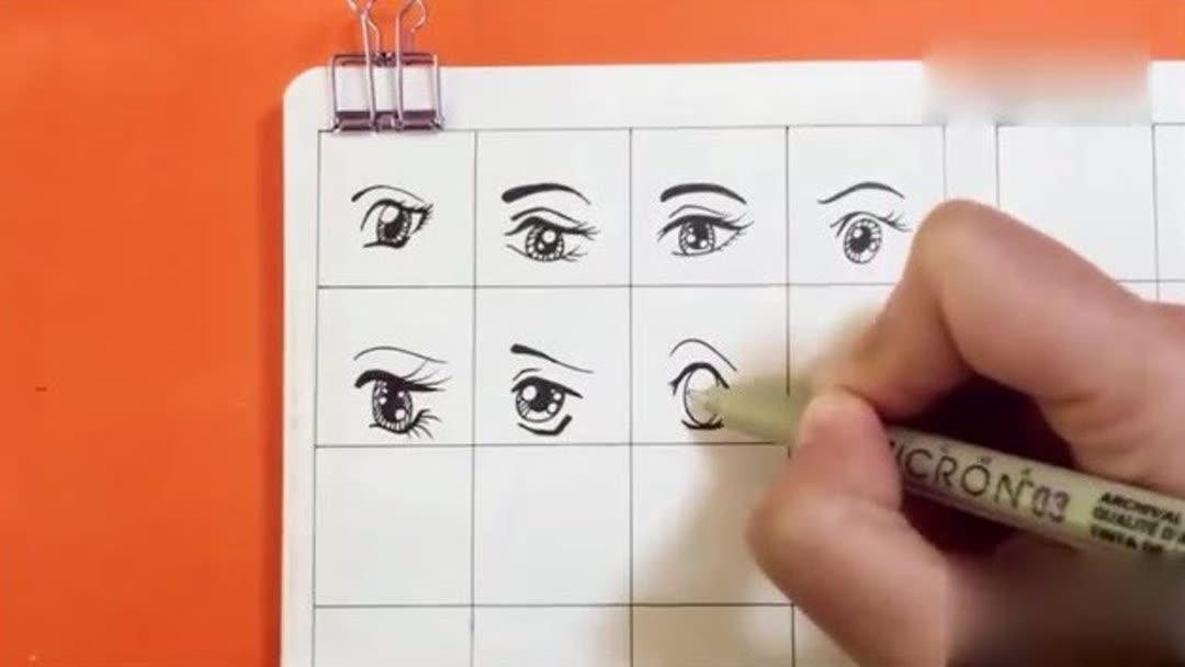 5分钟,教你各种动漫人物眼睛的画法,太好看了
