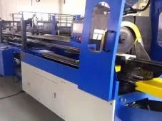 355全自动切管机自动上料型视频 自动上下料切管机 高速,高效