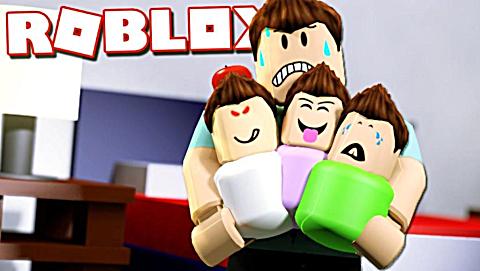 小飞象✘Roblox✘婴儿模拟器爸爸去哪儿! 熊孩子捉迷藏躲避爸爸追杀! ...