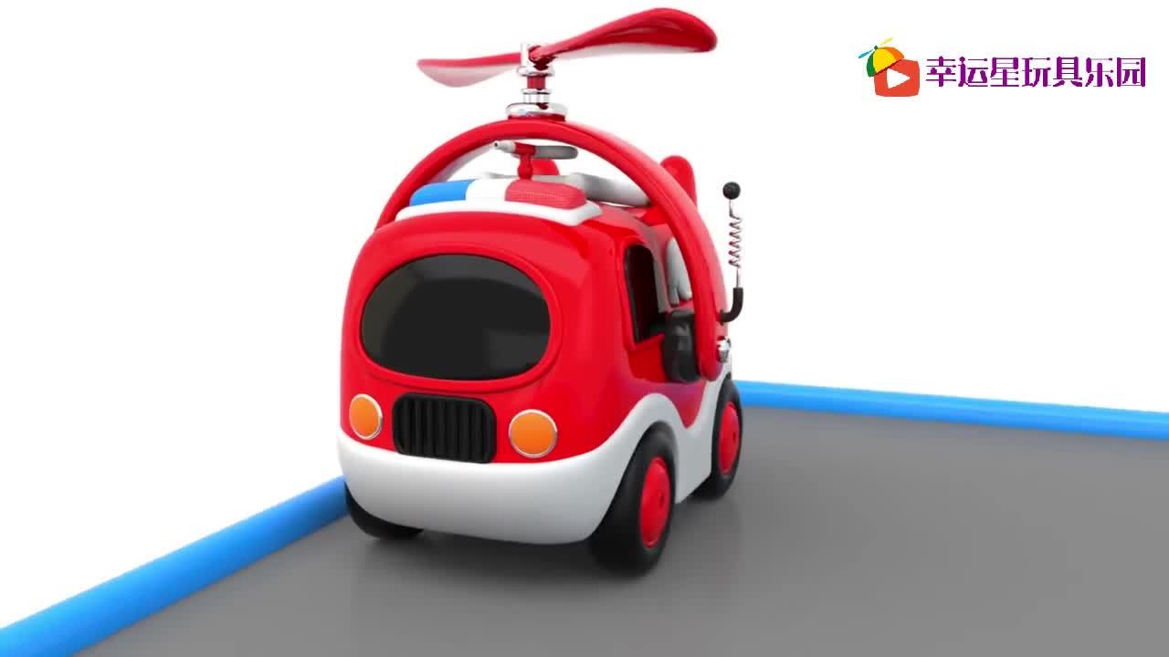 超级大卡车来运送小汽车,益智玩具