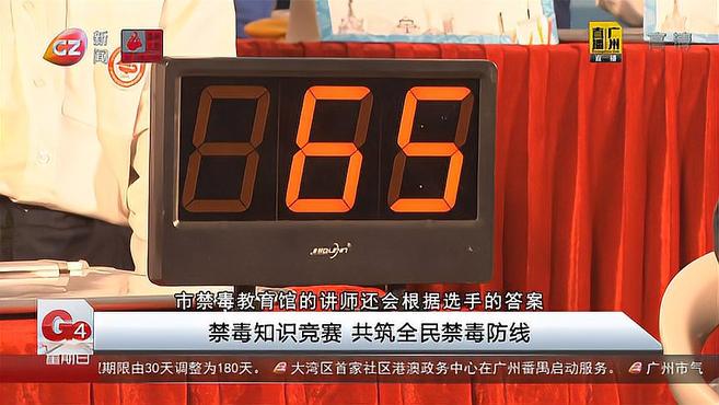 禁毒知识竞赛 共筑全民禁毒防线