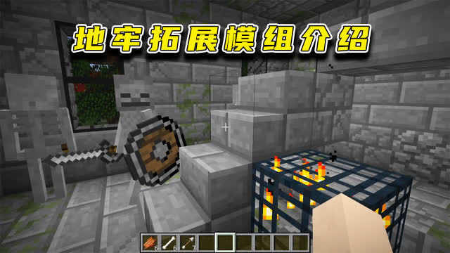 我的世界:冒险玩家必备的地牢拓展模组!让你眼花缭乱!