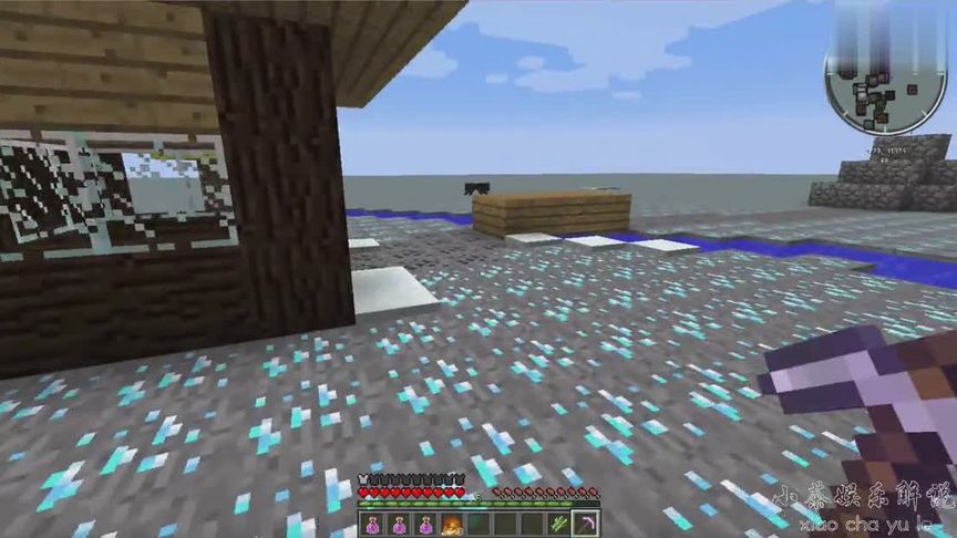 我的世界钻石大陆第1期:初入钻石大陆全都是钻石呀