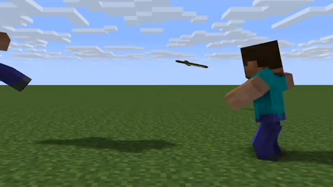 我的世界动画 合作打斗动画