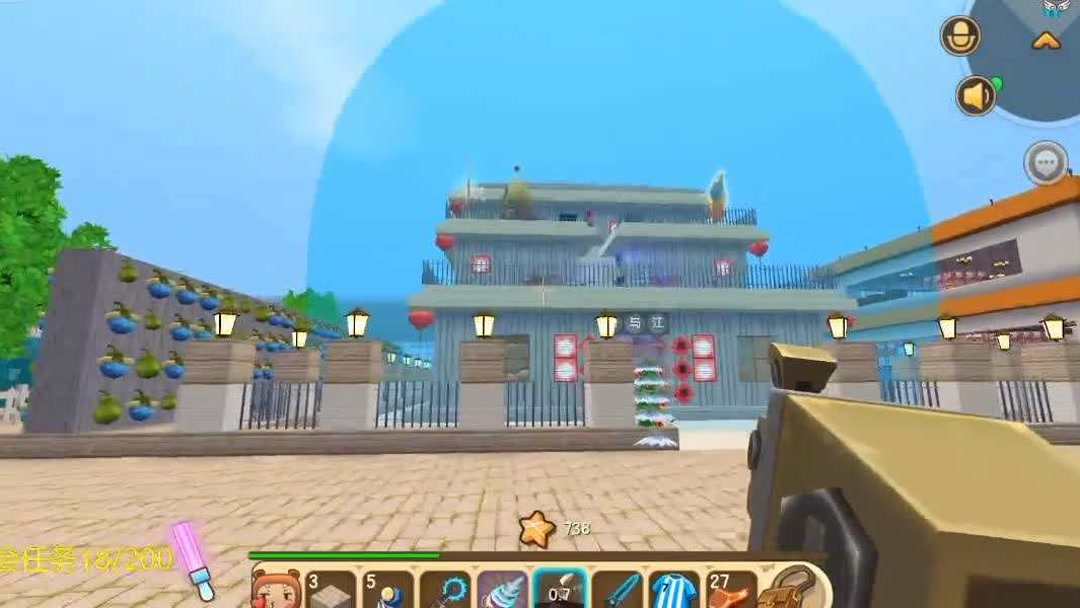 迷你世界:我们该如何透过这个玻璃屏障 绳索可以用上了