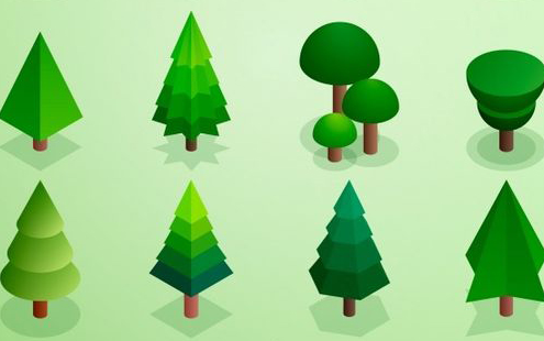 sketchup简单几招玩棵树