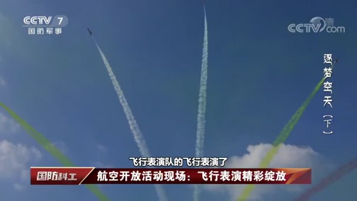 [国防科工]航空开放活动现场:飞行表演精彩绽放