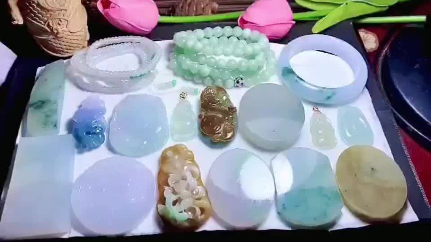#翡翠原石 #翡翠手镯 #手艺人