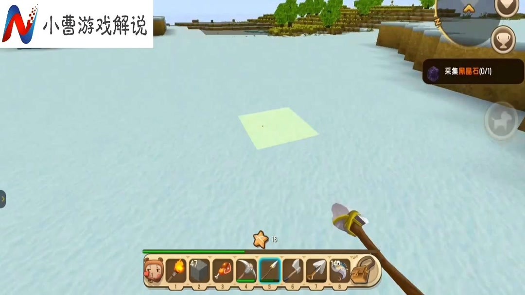 迷你世界:在白皑皑的雪地里寻找大白熊!