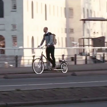 荷兰人真脑洞打开,居然发明了这种自行车