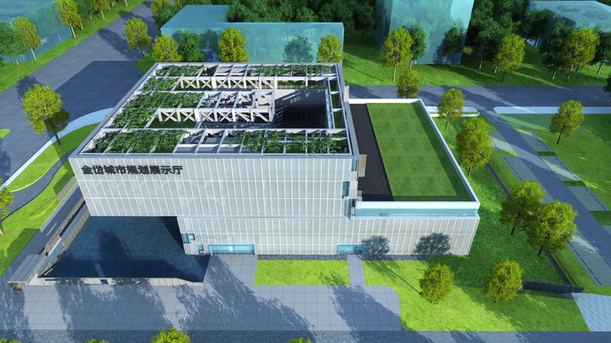 建筑生长 漫游疯狂生长动画 max 制作 vr 渲染#3d设计 #三维动画