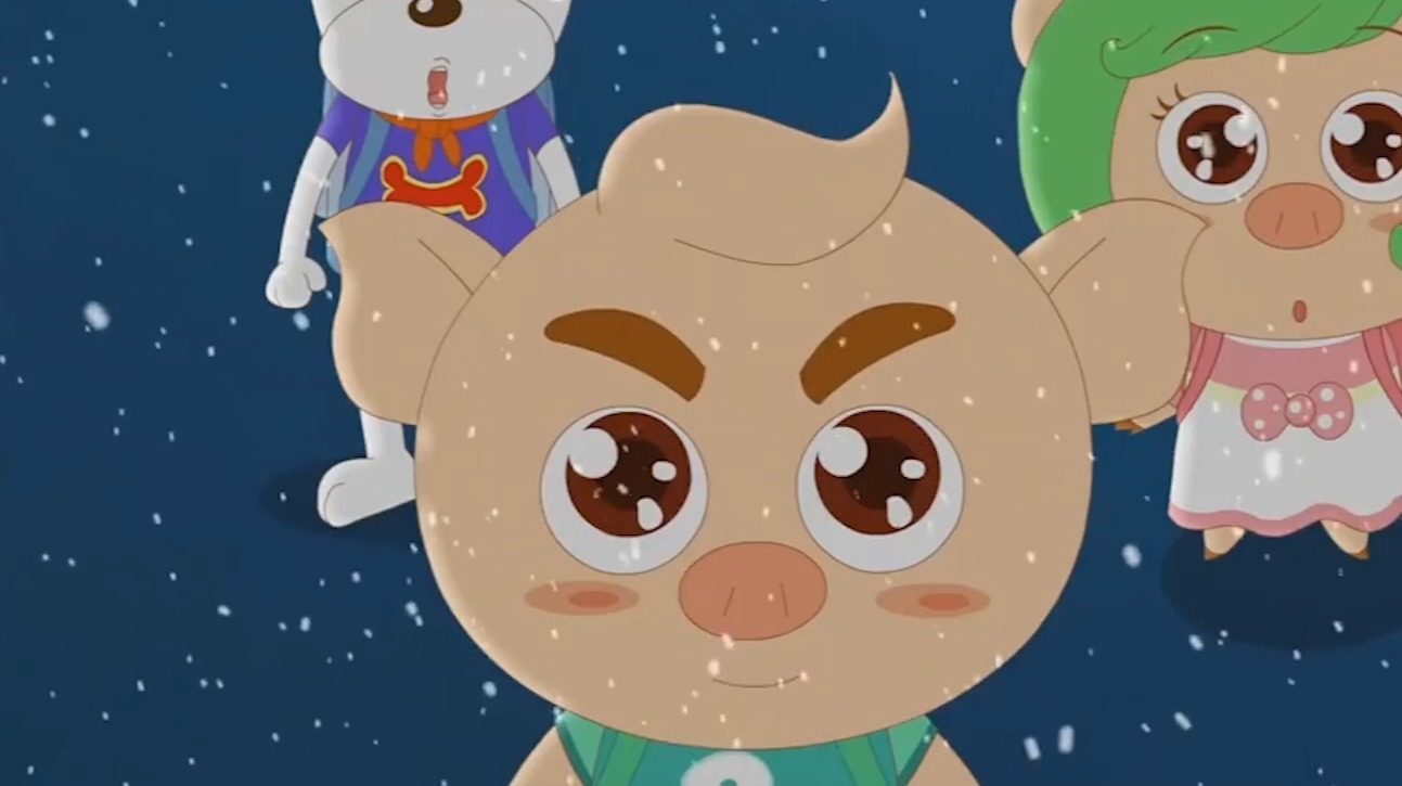 两只小猪:为了挺过这场灾难,皮皮带着大家到镇上,寻找避难所