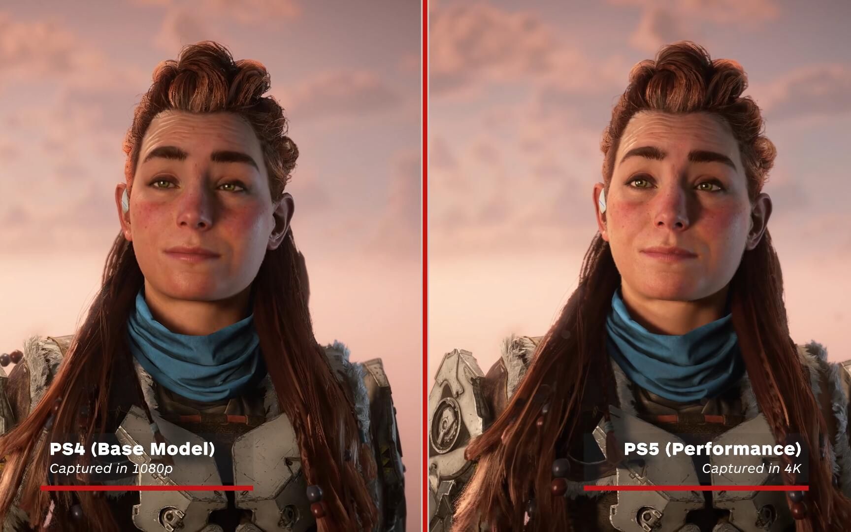 《地平线西之绝境》PS三款主机效果对比