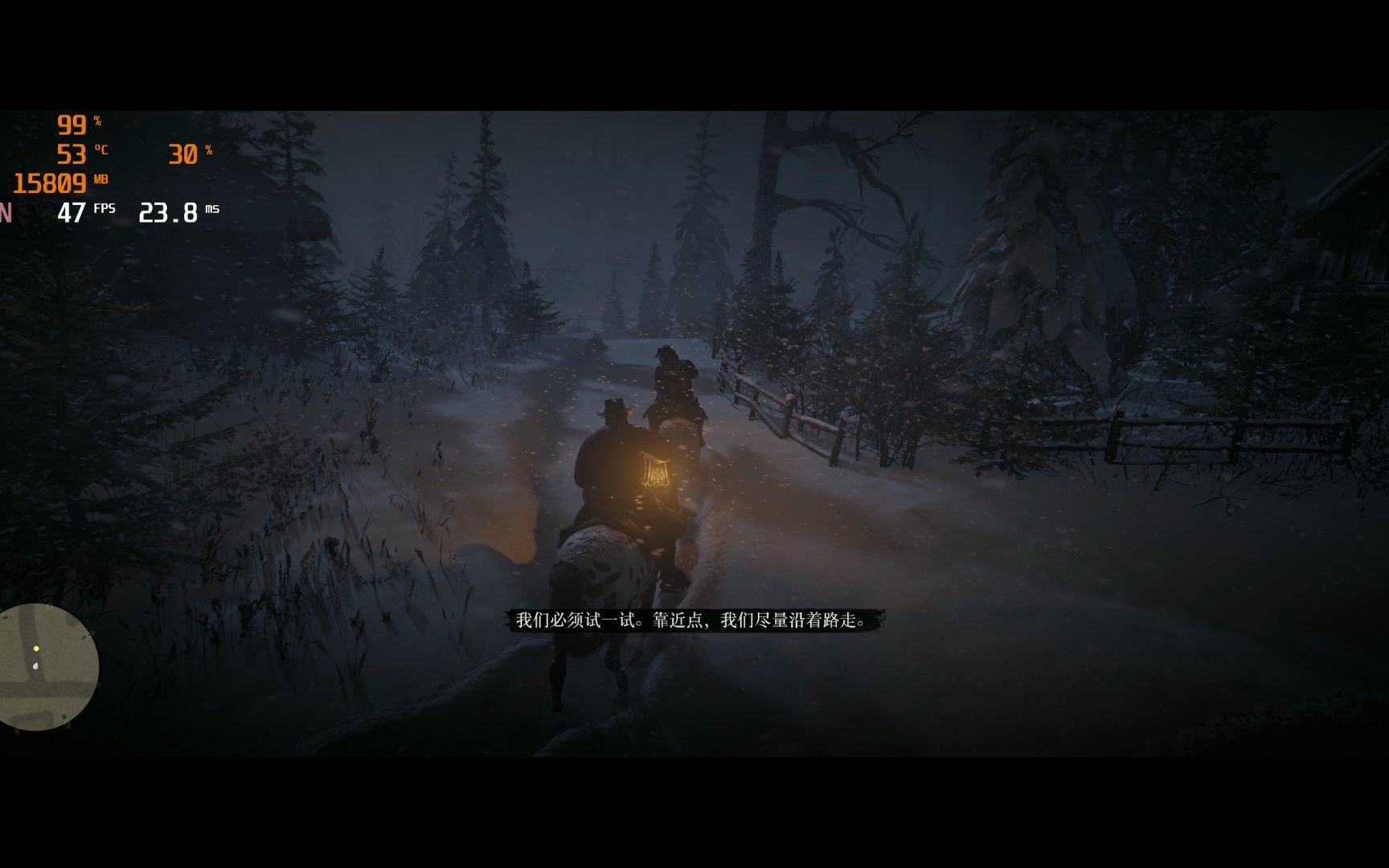 荒野大镖客2 Intel ARC A770显卡 带鱼屏实测画质设置和帧数