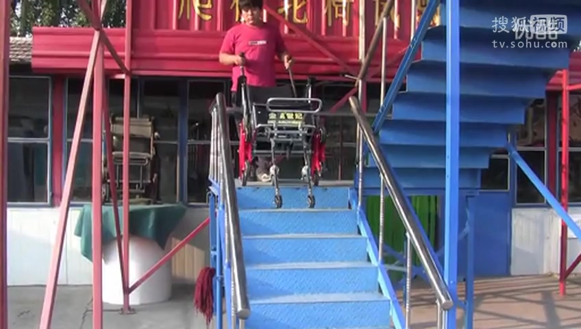电动爬楼轮椅上下楼,热