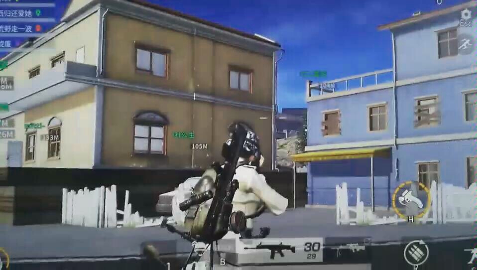 荒野行动:日服(进击的巨人立体机动装置模式)