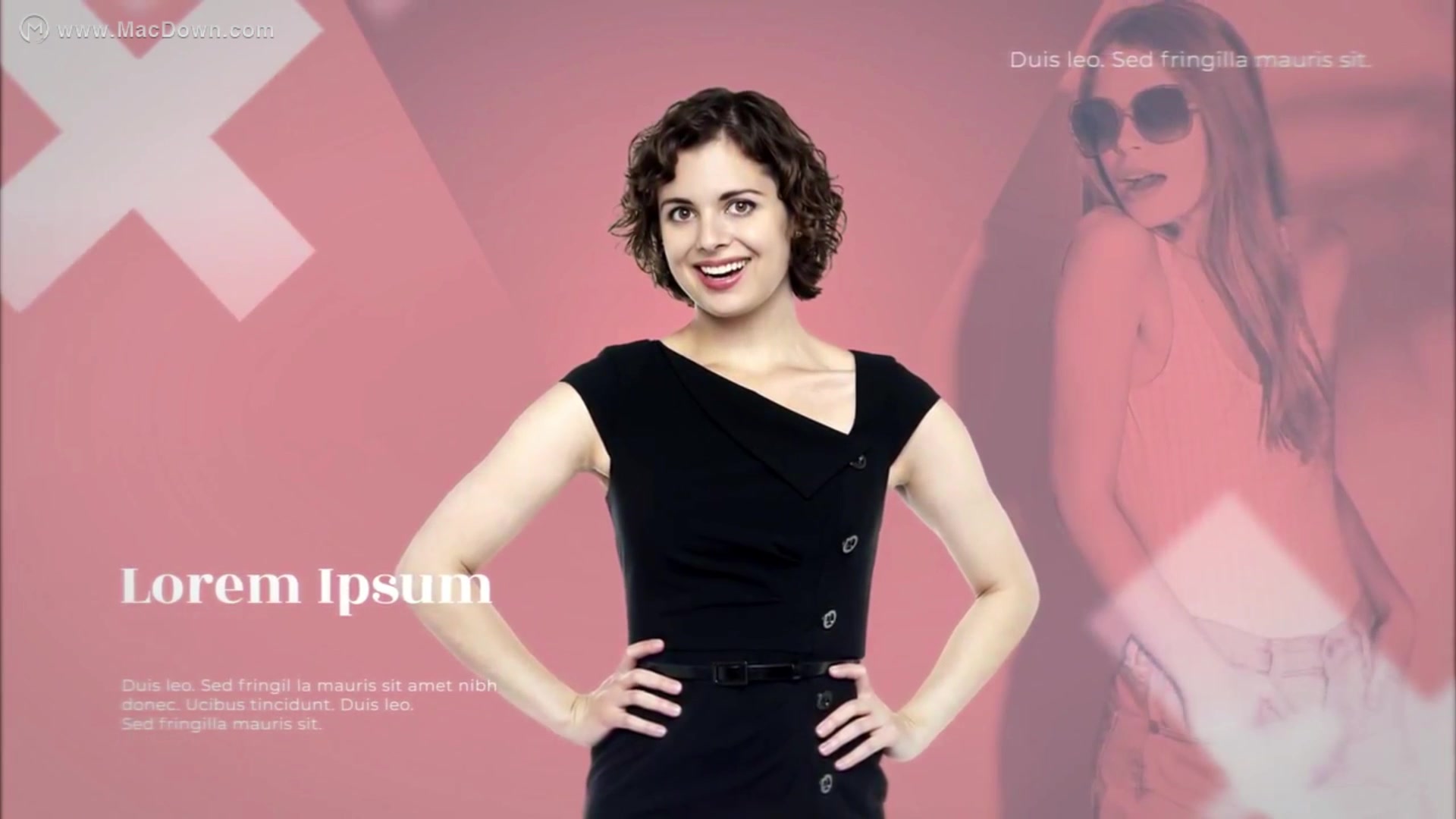 简洁时尚的奢侈品宣传片AE模板