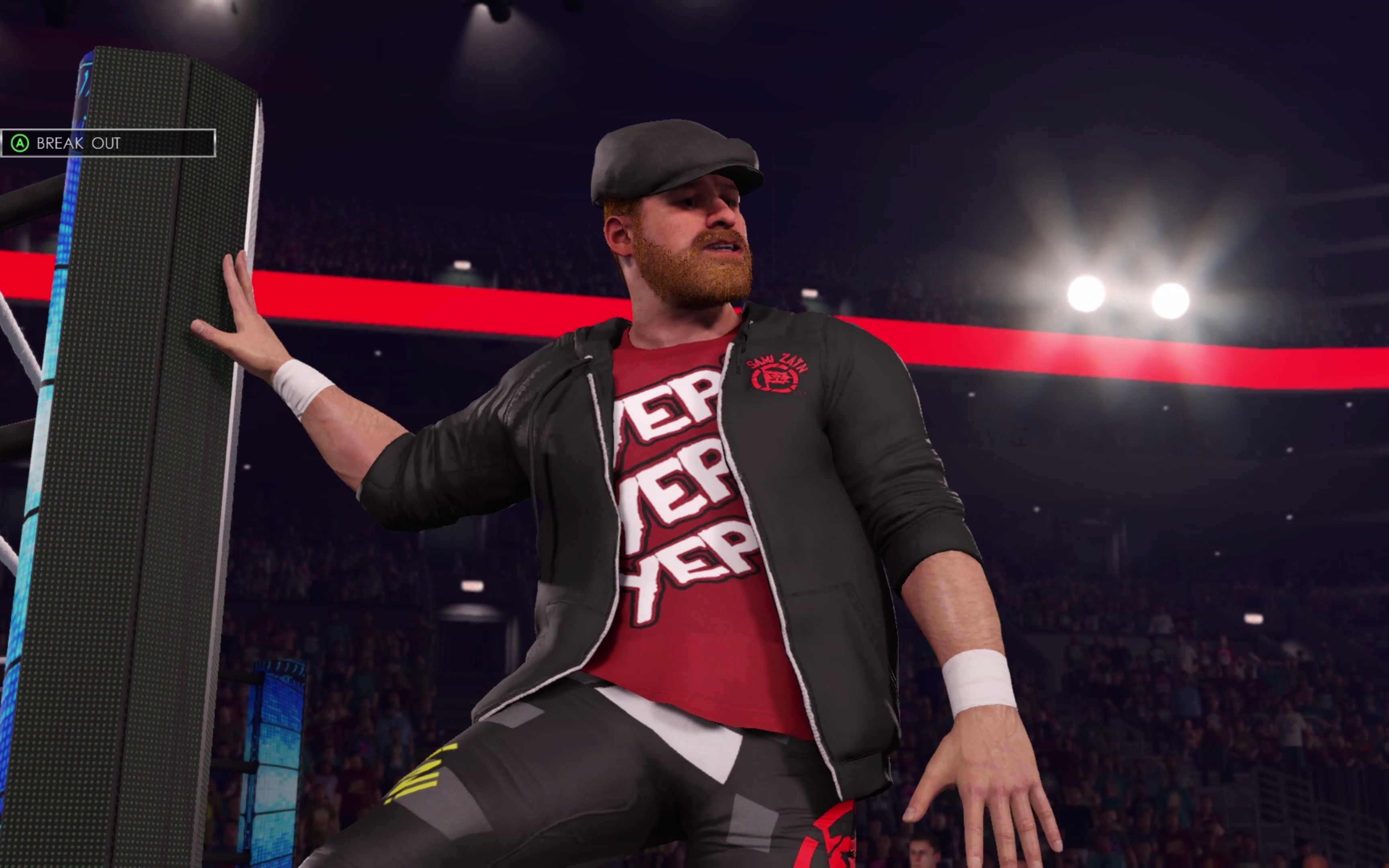 WWE2K22 1.20新版本更新隐藏模型出场 官方版03反派巴蒂 12萨米