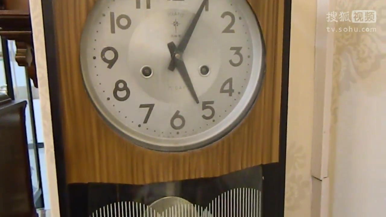 维修老挂钟机械钟