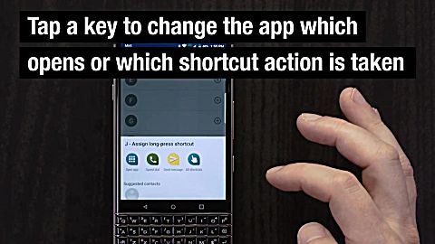 如何在BlackBerry KEYone上分配设置键盘快捷键