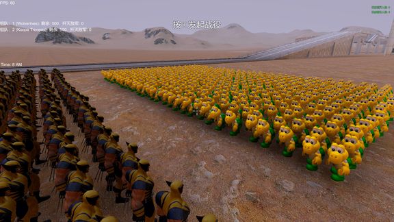 战争模拟器 金刚狼大战萌物小乌龟 丝毫不留情呀