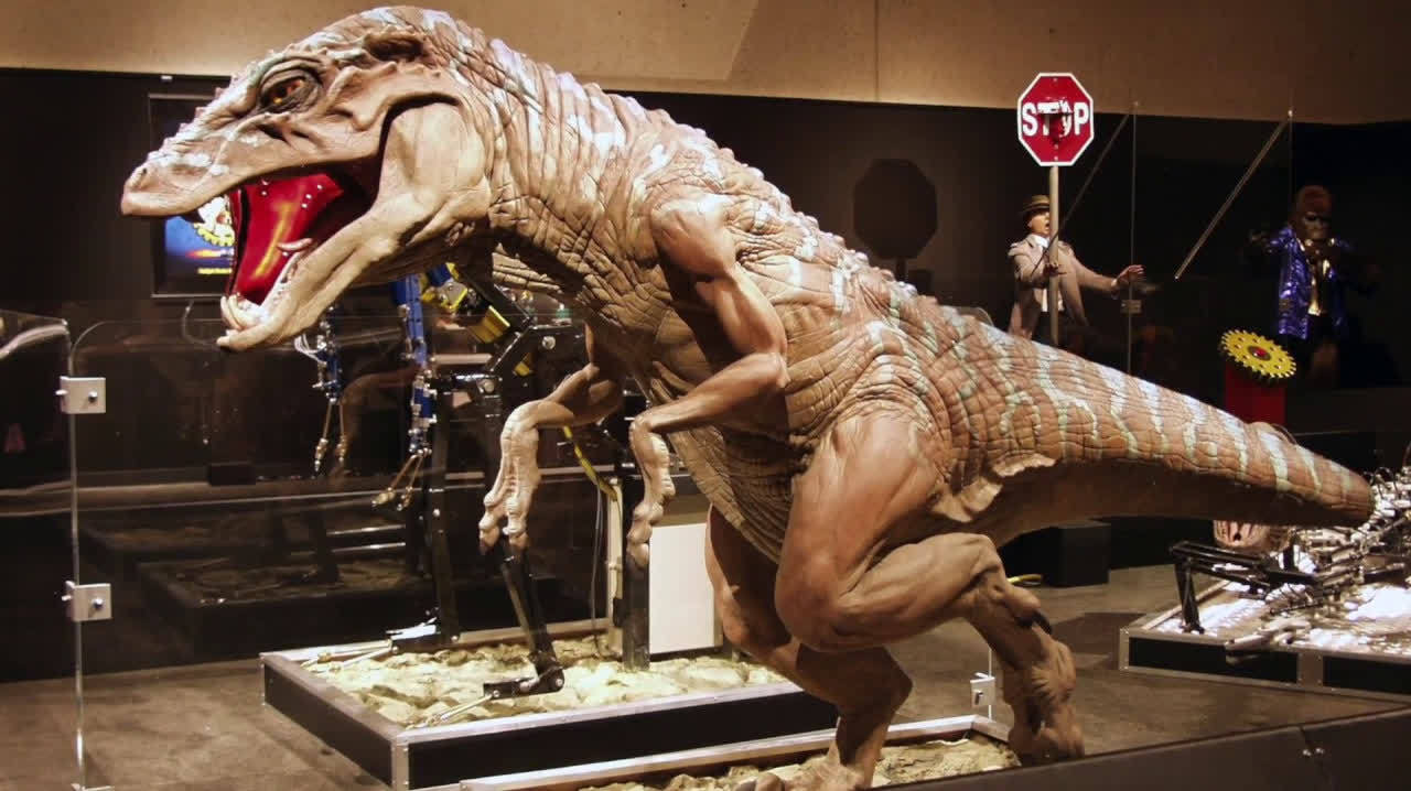 仿真恐龙制作解密!过程太复杂!膝盖已献上!