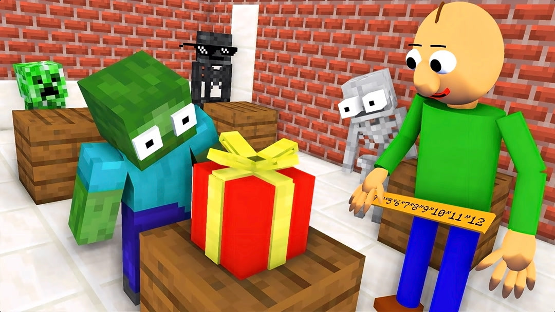 怪物学校动画:为什么同学们的桌子,每个人都出现了一个礼物!