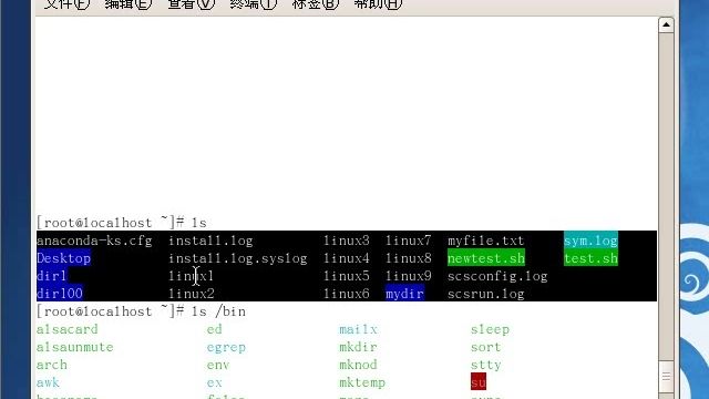 linux指令范例教学