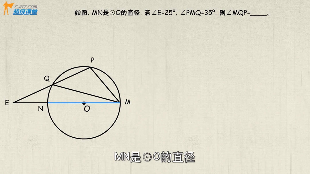 初中数学:圆内的天生一对—圆周角定理之推论一2