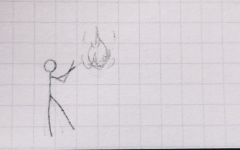 【翻页动画】火柴人