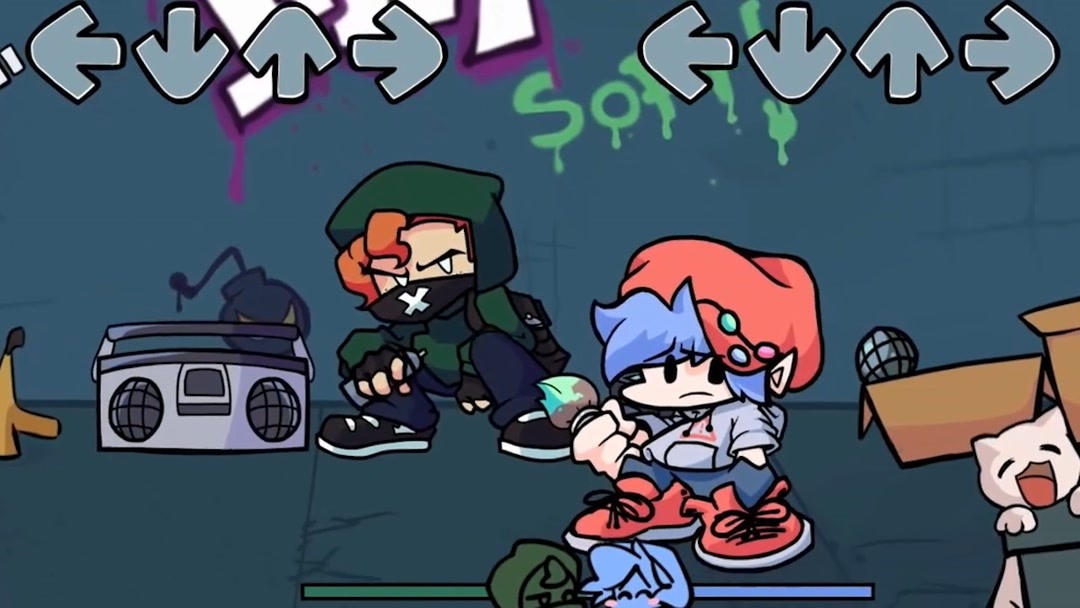 黑色星期五之夜:FNF模组,搞笑周五放克之夜