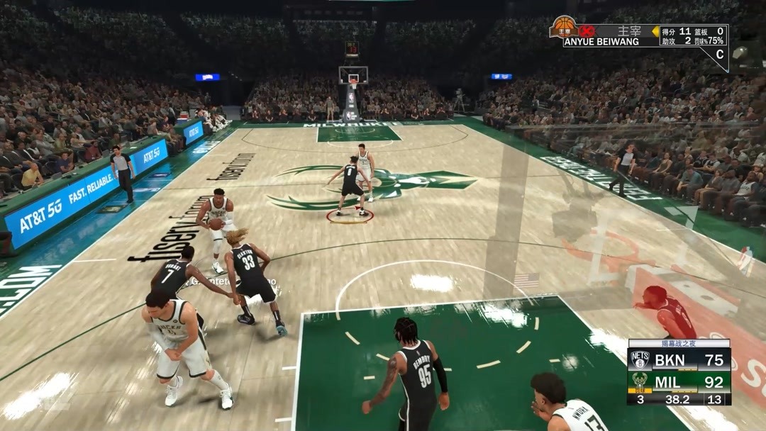 【暗月】NBA2K22 生涯模式 04 在NBA的首战开始了