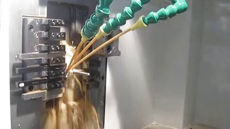 推杆加工 今日标准TCKZ-16C0数控走心机加工视频 五金零件加工视频 ...